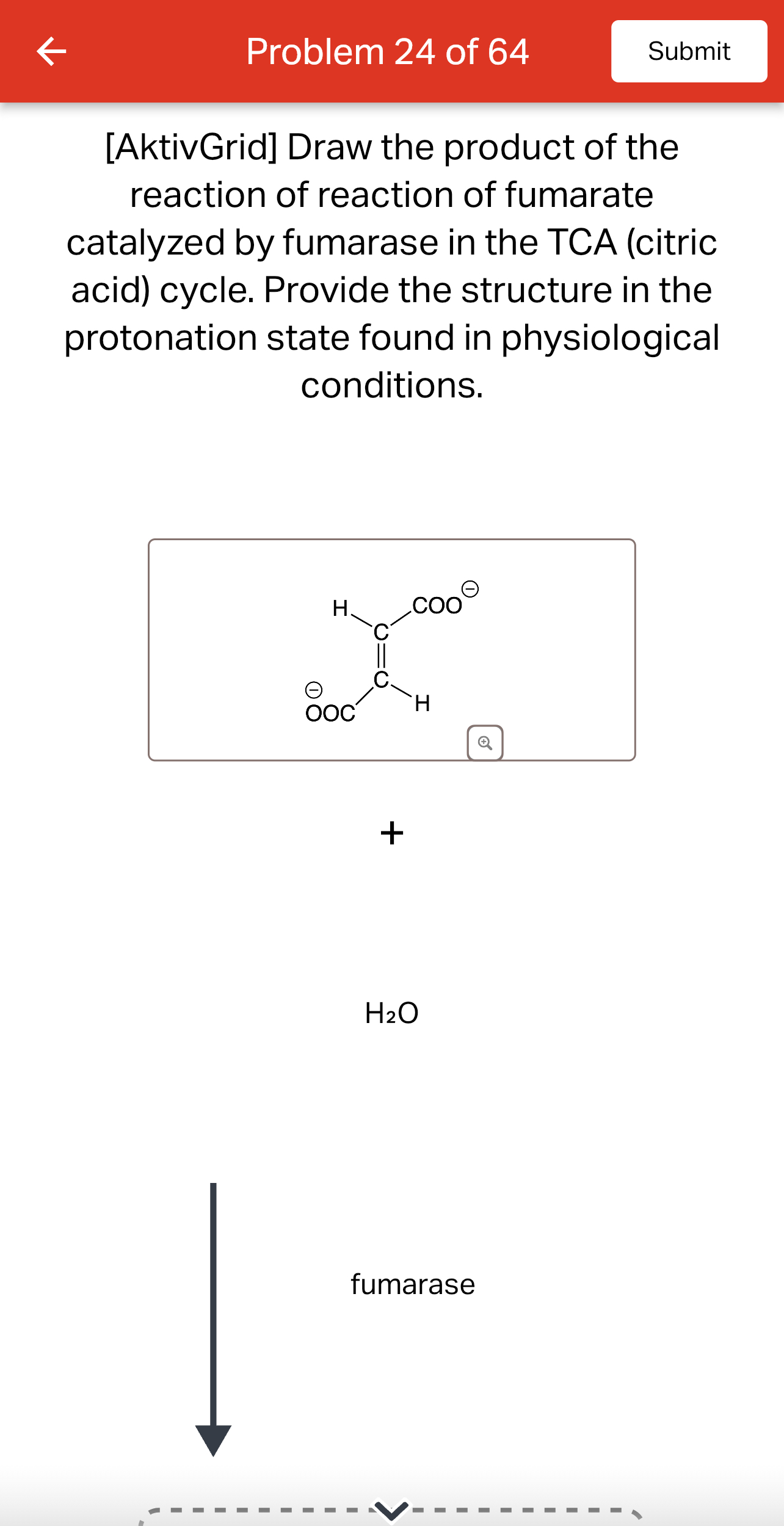 Solved Problem 24 ﻿of 64[AktivGrid] ﻿Draw the product of the | Chegg.com