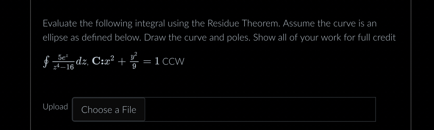 Solved Evaluate the following integral using the Residue | Chegg.com