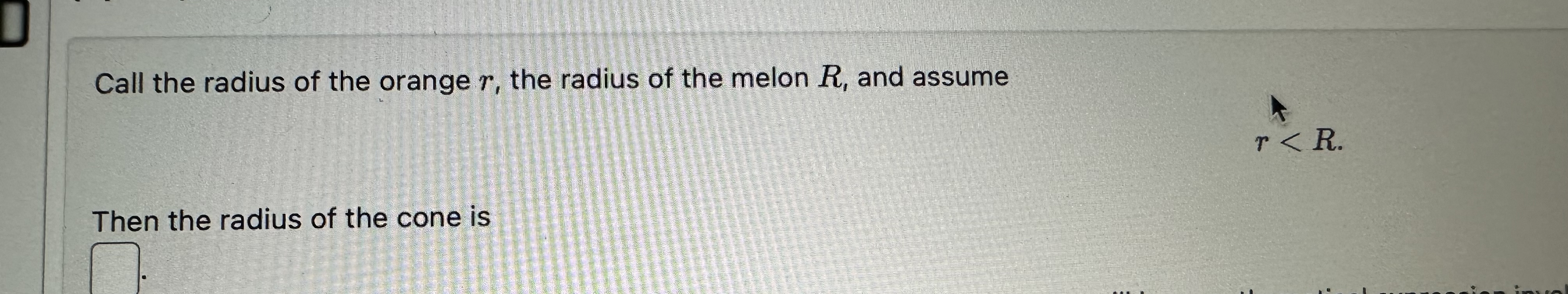 Call the radius of the orange r, ﻿the radius of the | Chegg.com