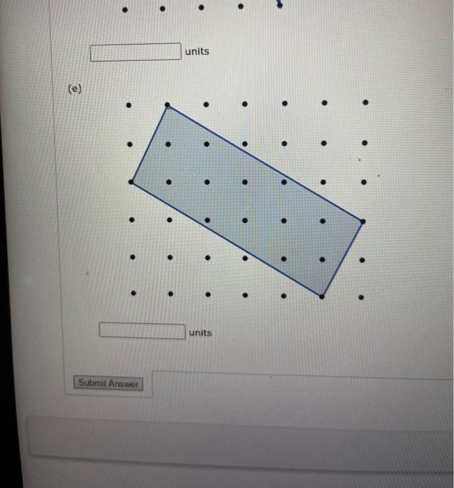 Solved Determine The Area Enclosed By Each Polygon Use The 