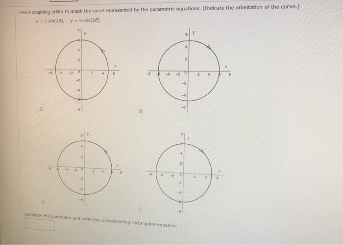 Solved Use a graphing utility to graph the curve represented | Chegg.com