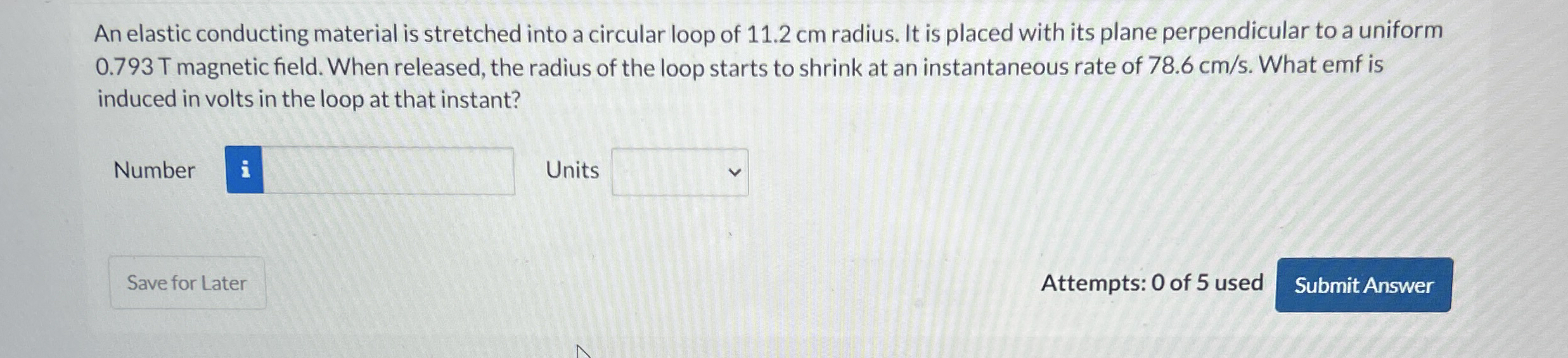 Solved 7) ﻿An elastic conducting material is stretched into | Chegg.com