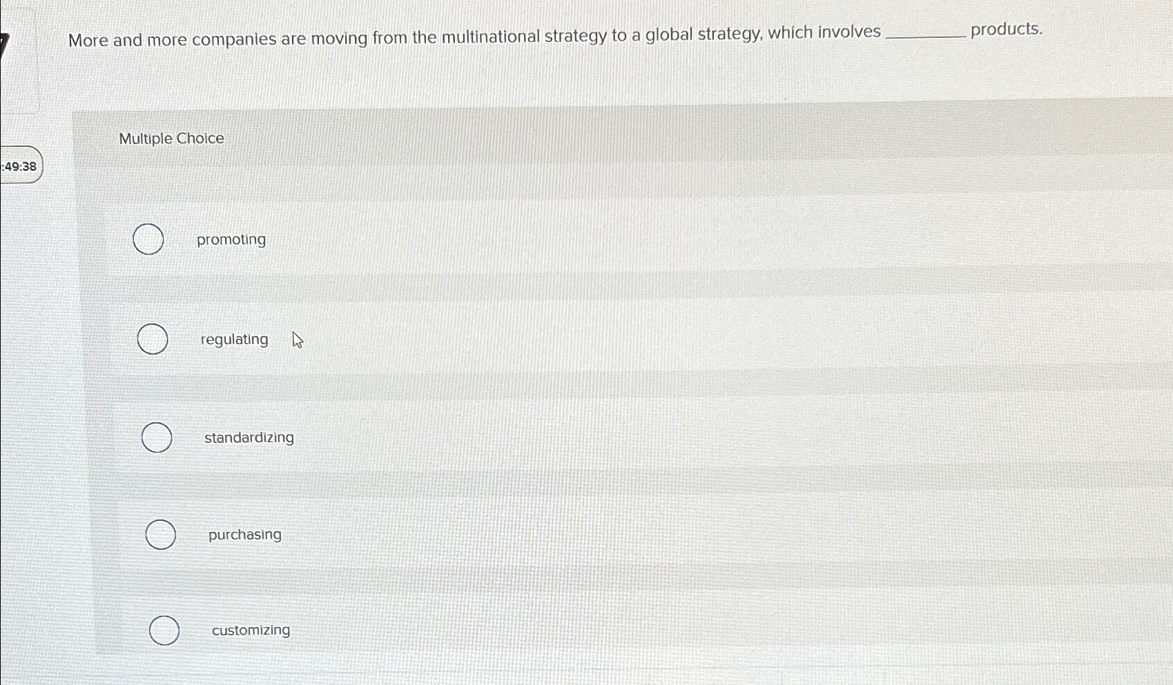 Solved More and more companies are moving from the | Chegg.com