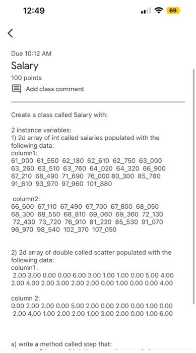 Question | Chegg.com