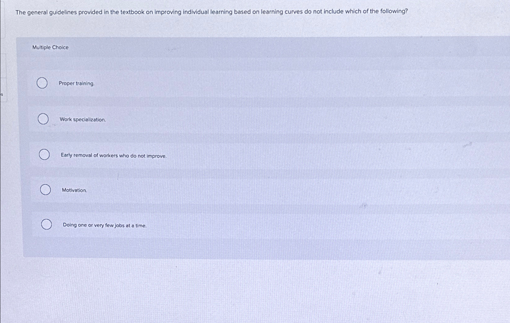Solved The general guidelines provided in the textbook on | Chegg.com