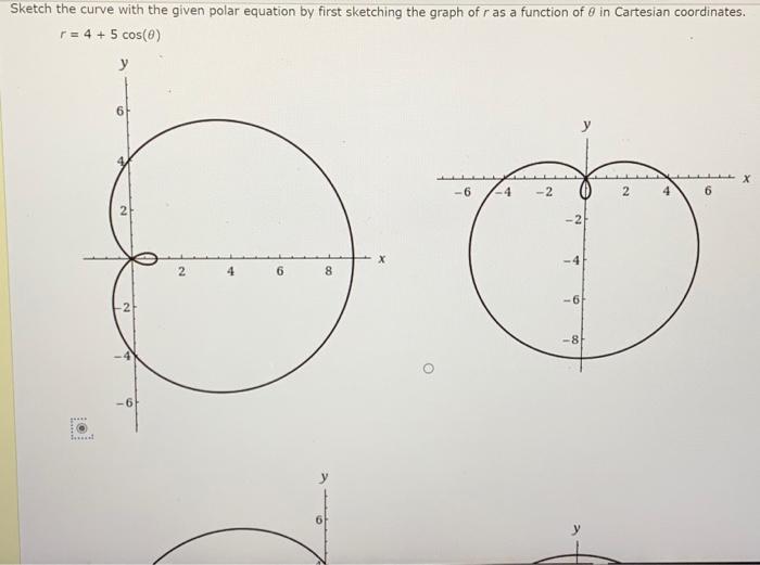 Solved Sketch the curve with the given polar equation by | Chegg.com
