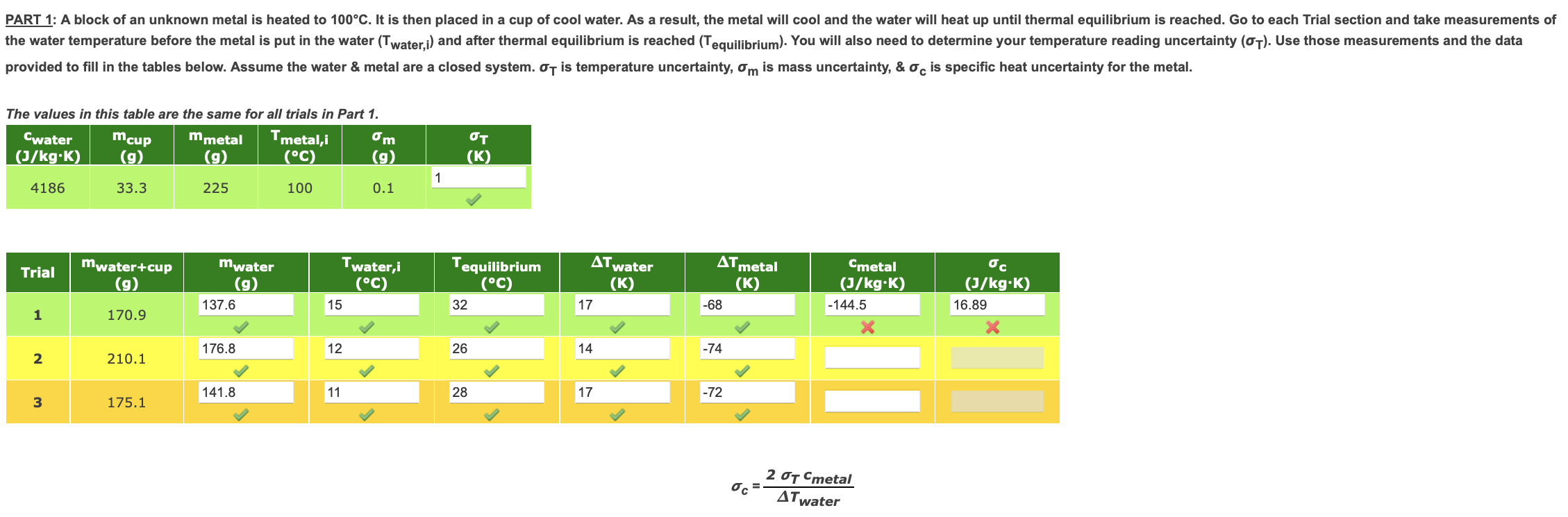 Solved struggling with the last two columns | Chegg.com
