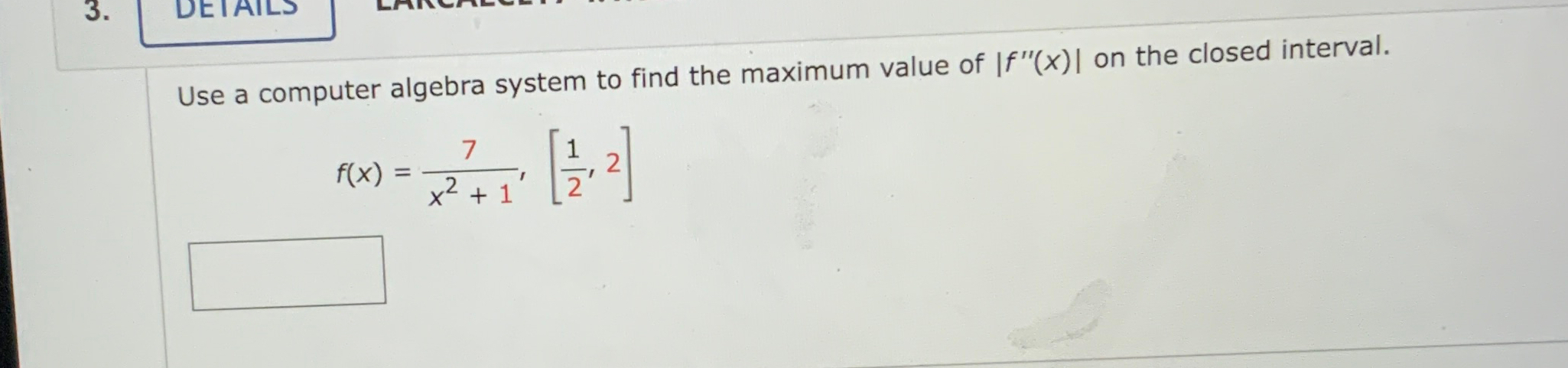 Solved Use a computer algebra system to find the maximum | Chegg.com