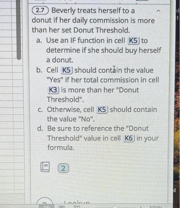 Solved elf t 2.5 Use an IF function in cell J10 to calculate | Chegg.com