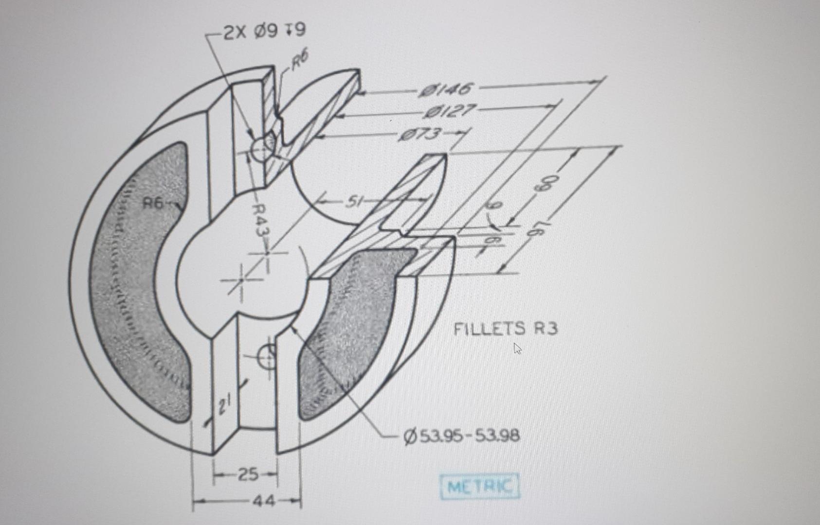 Solved R6 -2X Ø9 +9 21 -R43 25- 44- -51- 0146 0127 073-7 L6 | Chegg.com