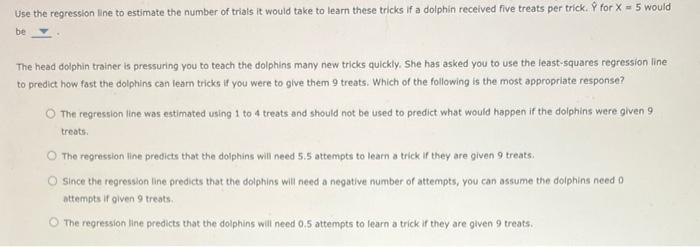 Solved 5. Computing the regression line and making | Chegg.com