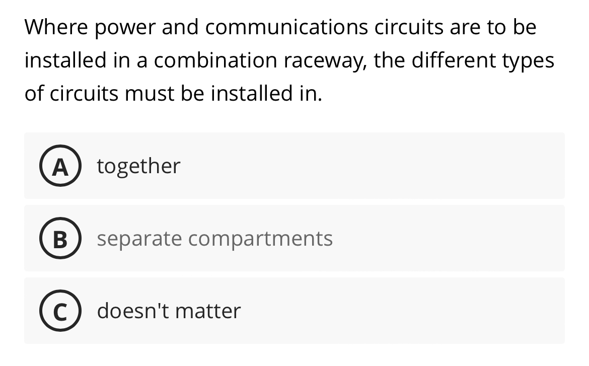 Solved Where power and communications circuits are to be | Chegg.com
