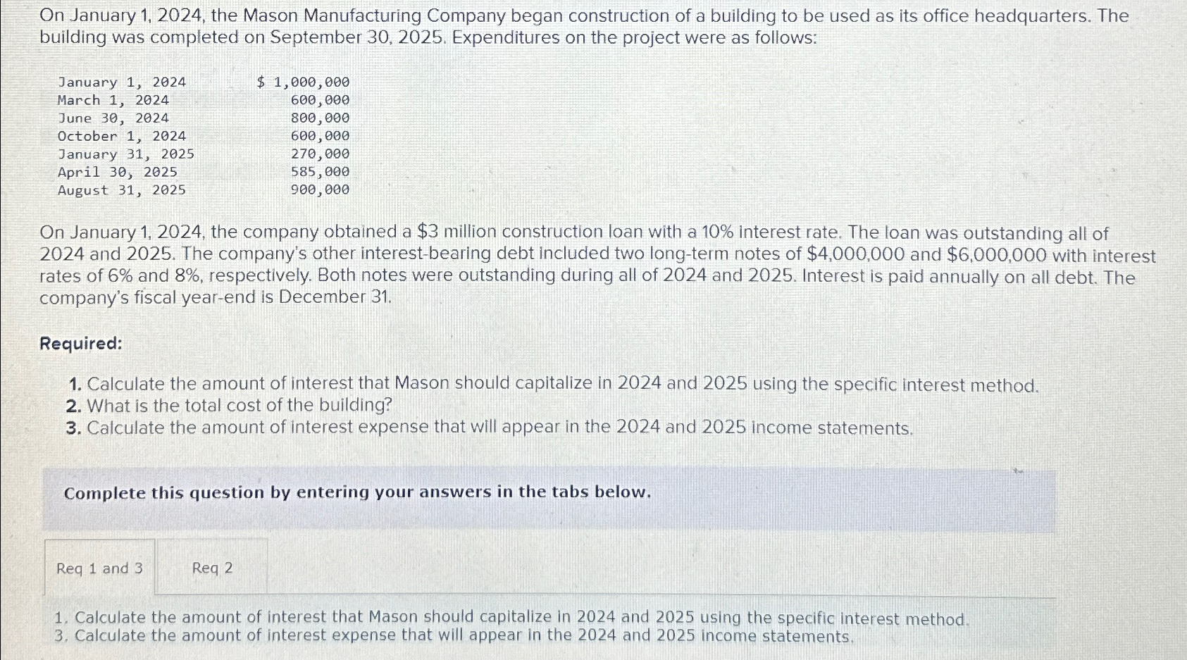 Solved On January 1, 2024, ﻿the Mason Manufacturing Company | Chegg.com