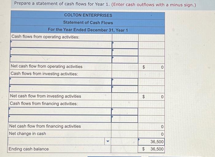 Solved Journal entry worksheetColton Enterprises experienced | Chegg.com