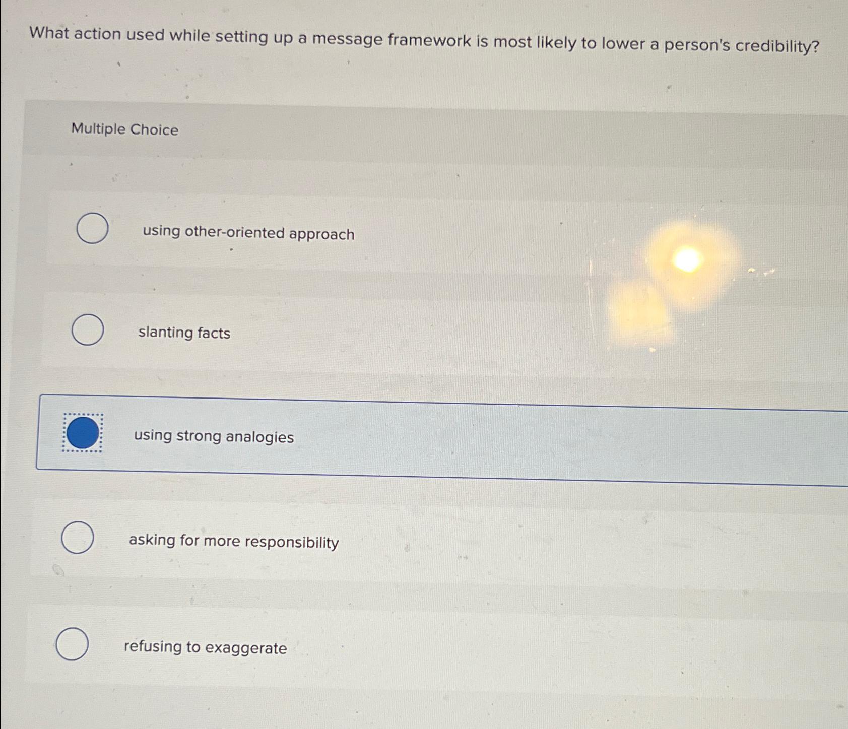 Solved What action used while setting up a message framework | Chegg.com
