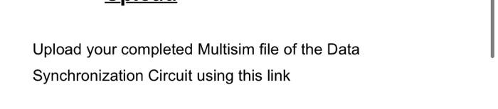 - Data synchronization using a D flip-flop. Data_A to | Chegg.com