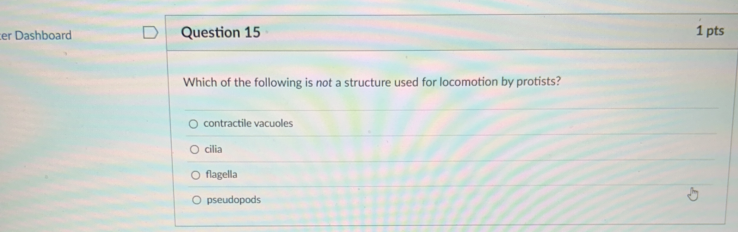 Solved Question 15Which of the following is not a structure | Chegg.com