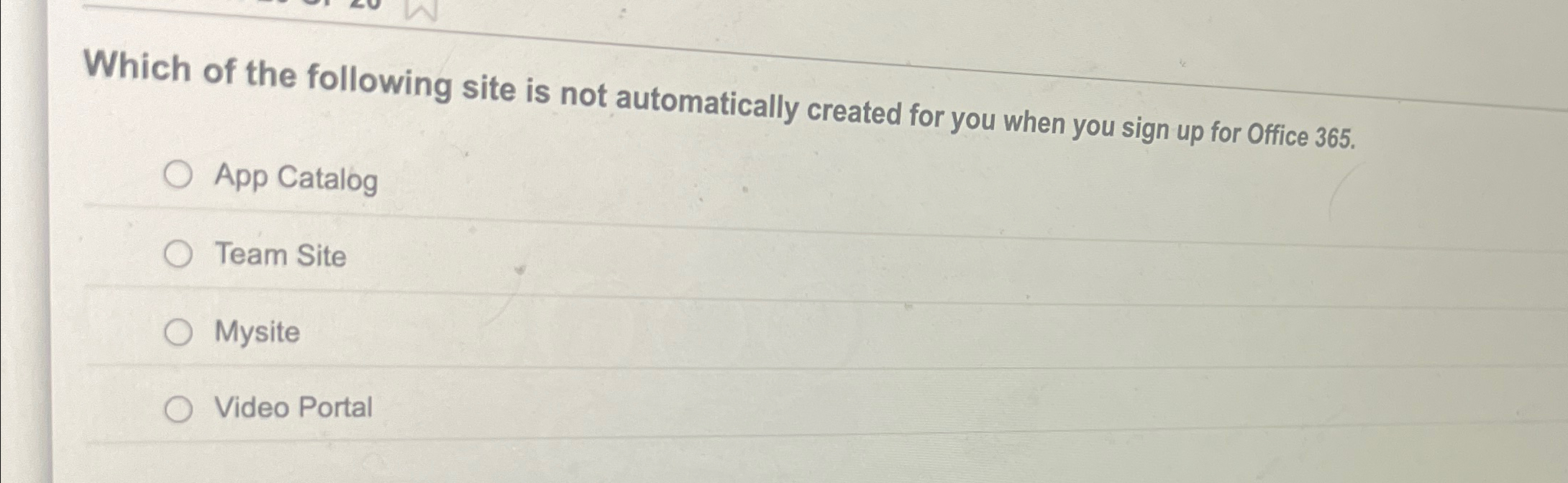 Solved Which of the following site is not automatically | Chegg.com