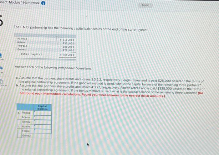 Solved nect: Module 1 Homework i Saved 5 The E.N.D. | Chegg.com Solved nect: Module 1 Homework i Saved 5 The E.N.D. | Chegg.com