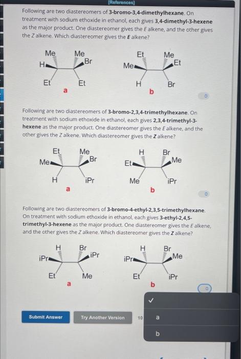 Solved Following are two diastereomers of | Chegg.com