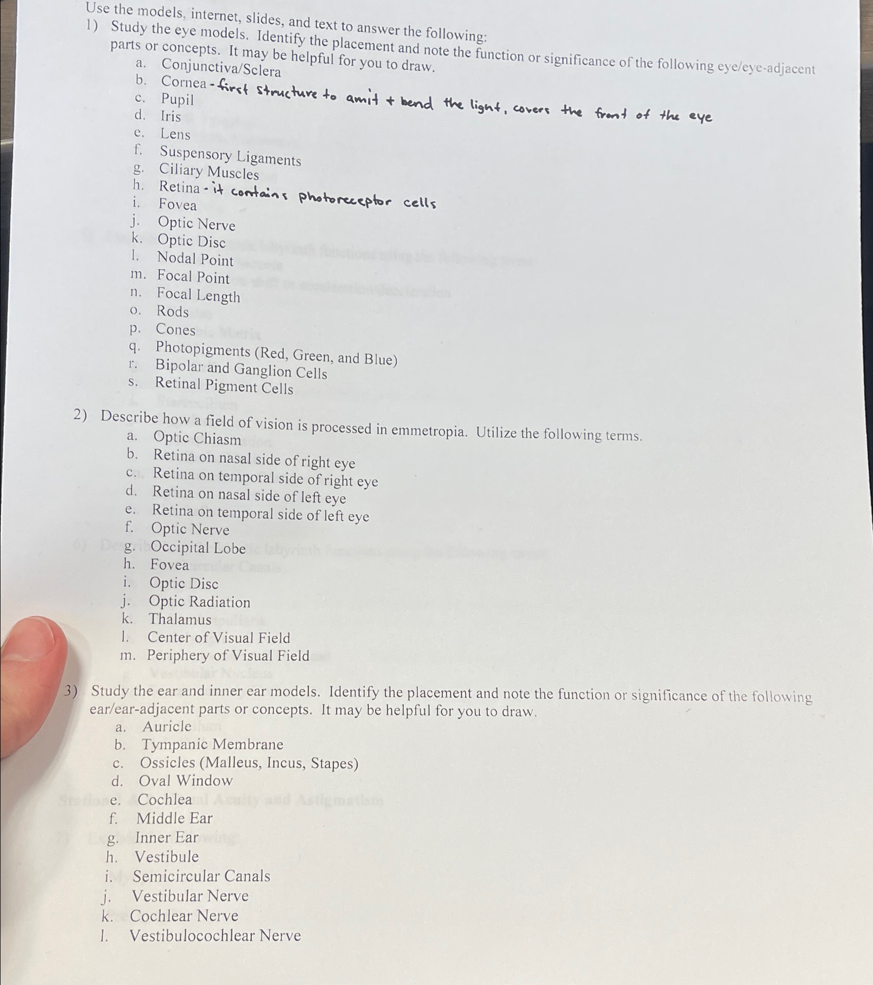 Solved Use the models, internet, slides, and text to answer | Chegg.com