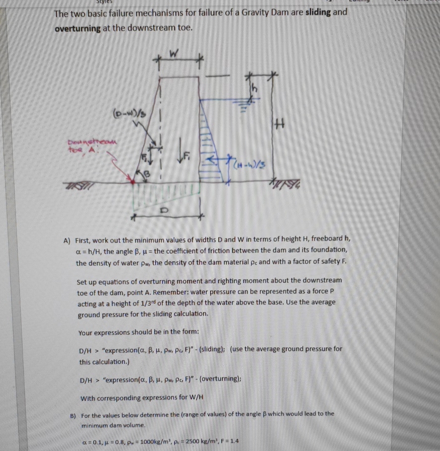 Solved The two basic failure mechanisms for failure of a | Chegg.com