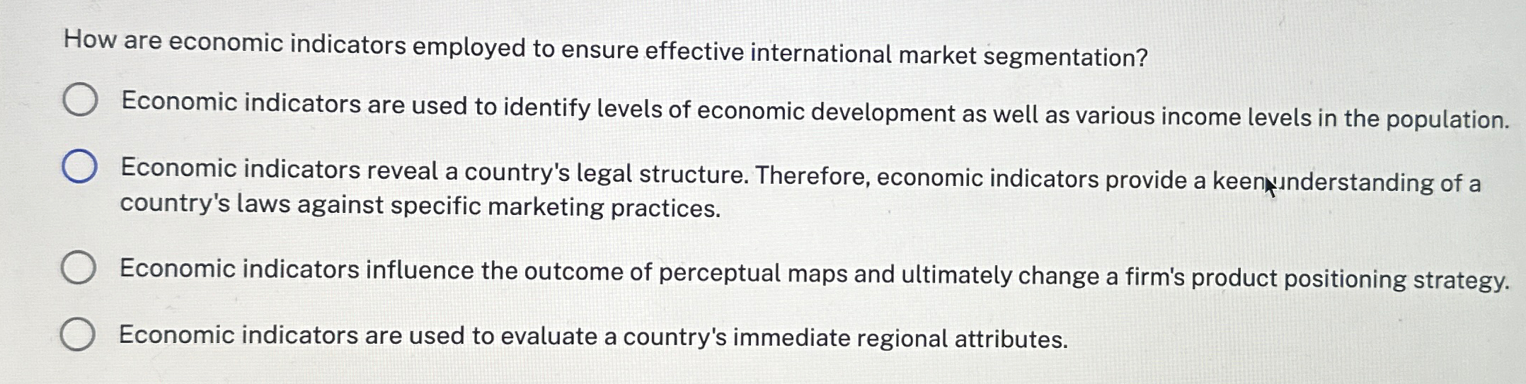 Solved How are economic indicators employed to ensure | Chegg.com