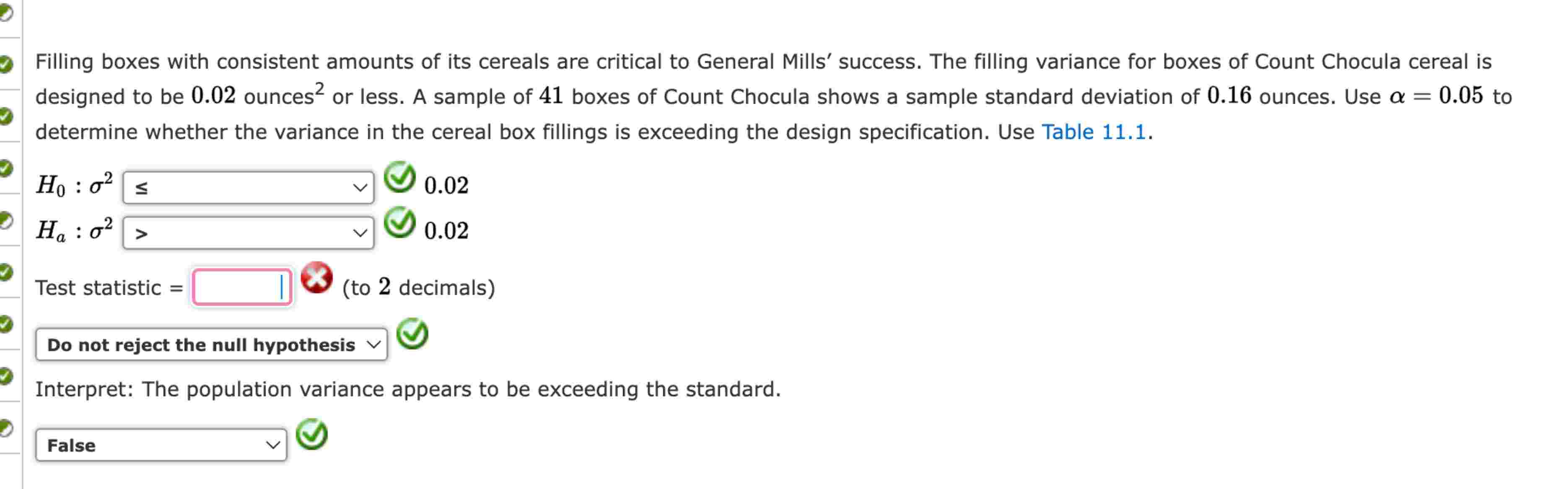 Solved Filling boxes with consistent amounts of its cereals | Chegg.com
