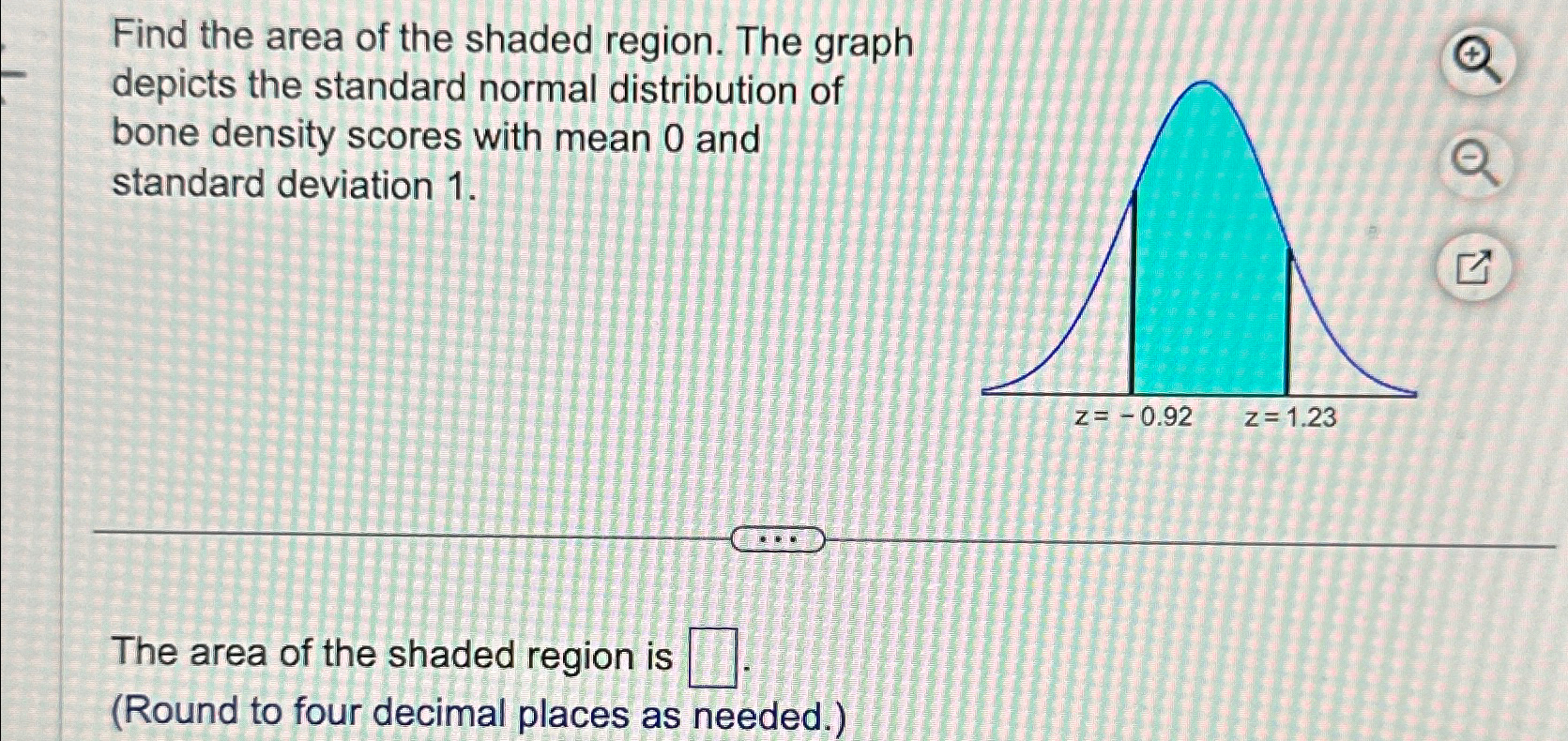 Solved Find the area of the shaded region. The graph depicts | Chegg.com