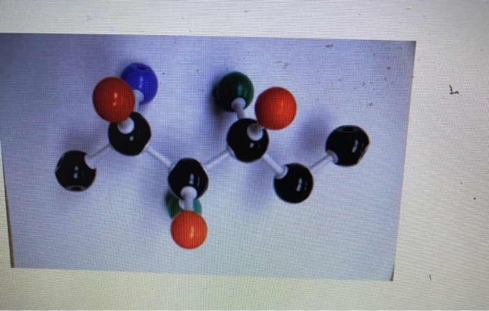Solved ♡ 1) Draw the molecule in 3D (aka stereoform) = 5 | Chegg.com