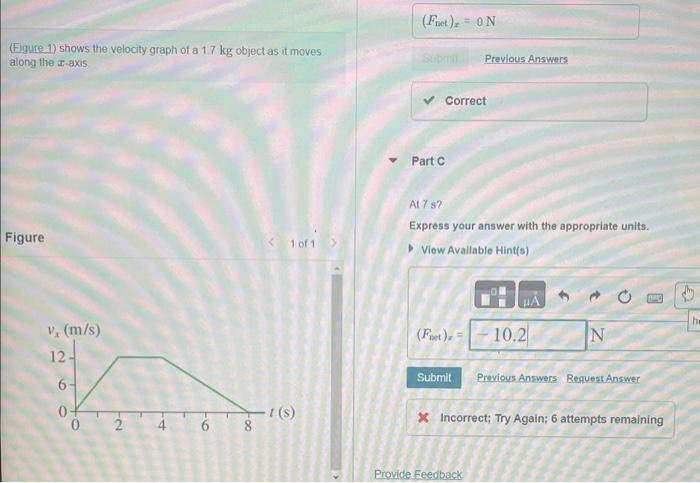 Solved i have part a and b but i cannot get part c | Chegg.com