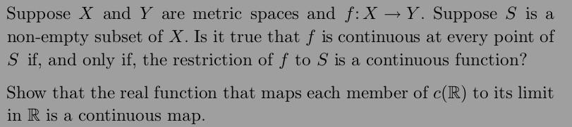 Solved prove the two subsections | Chegg.com