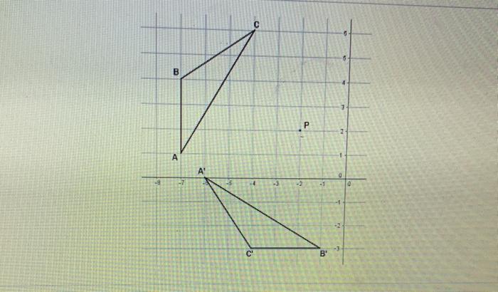 Solved Question Rotate the triangle ABC clockwise 270 | Chegg.com