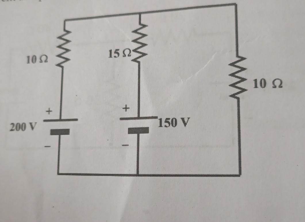 Solved Determine the current delivered by each resistors | Chegg.com