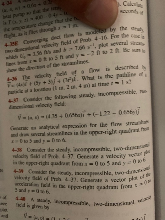 Solved use a computer to draw 4 streamlines in the upper | Chegg.com
