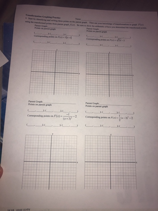 Solved function as the first step towed graphing of the | Chegg.com