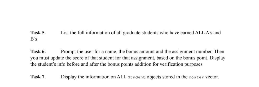 Solved I #ifndef STUDENT_H #define STUDENT_H #include using | Chegg.com
