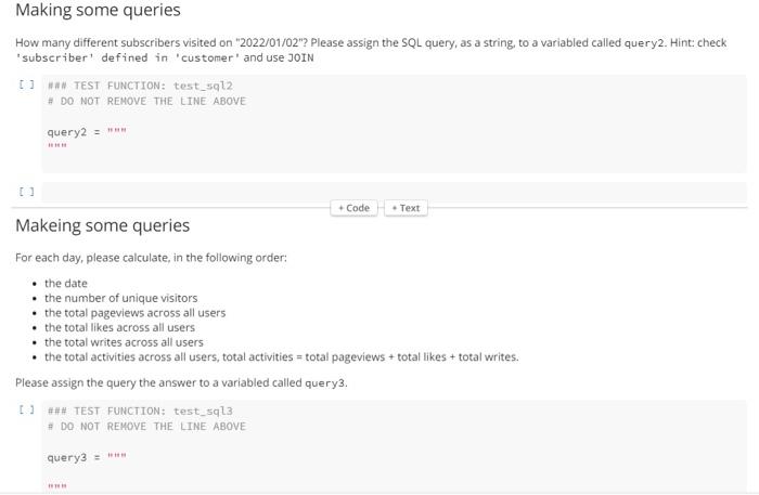 Solved Creating databases Your boss wants you to import some | Chegg.com