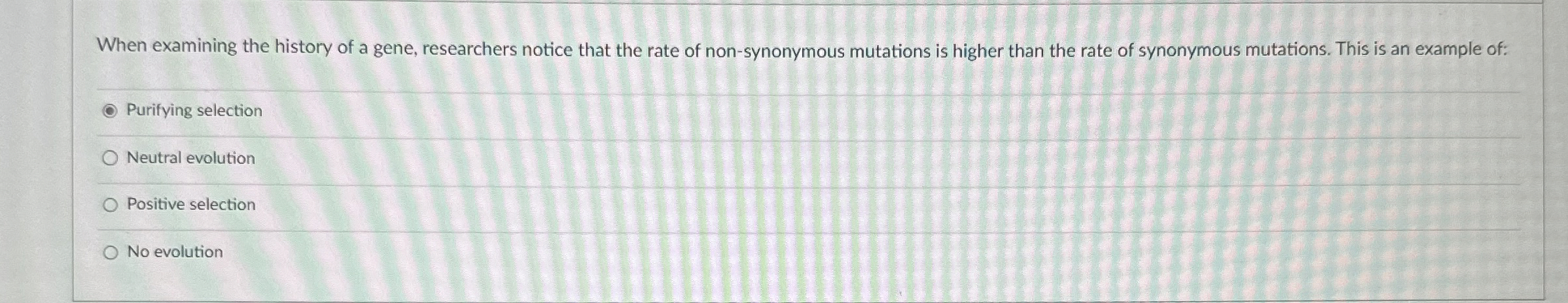 Solved When examining the history of a gene, researchers | Chegg.com