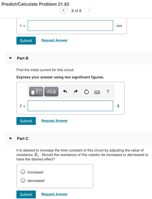 Solved Predict/Calculate Problem 21.82