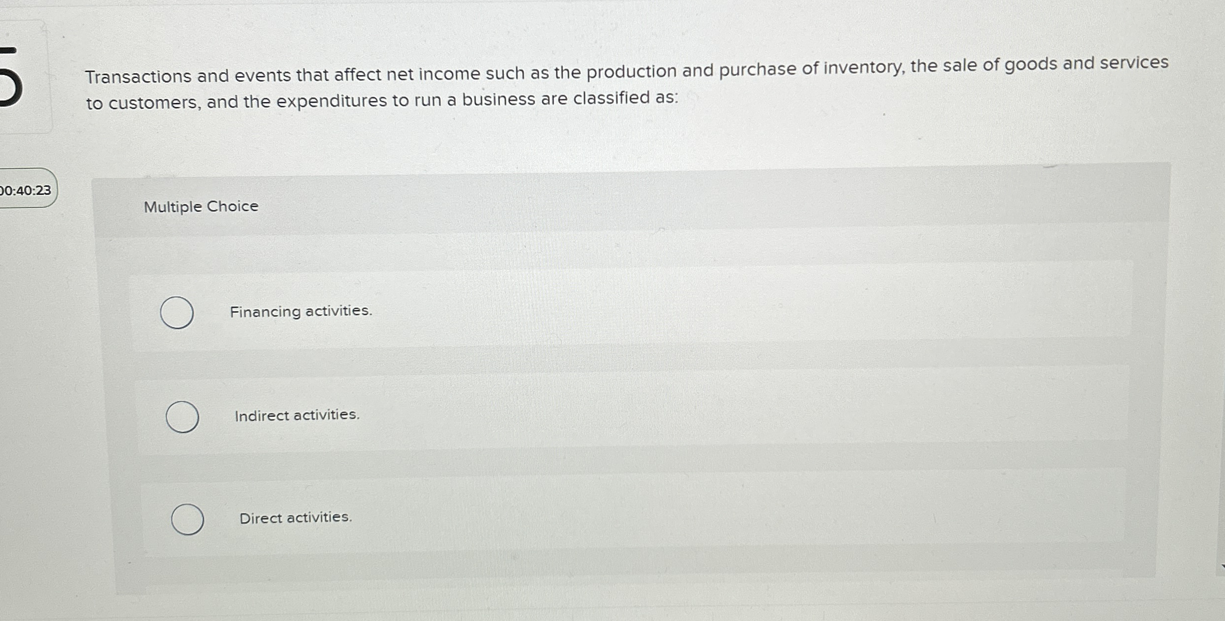 Solved Transactions and events that affect net income such | Chegg.com