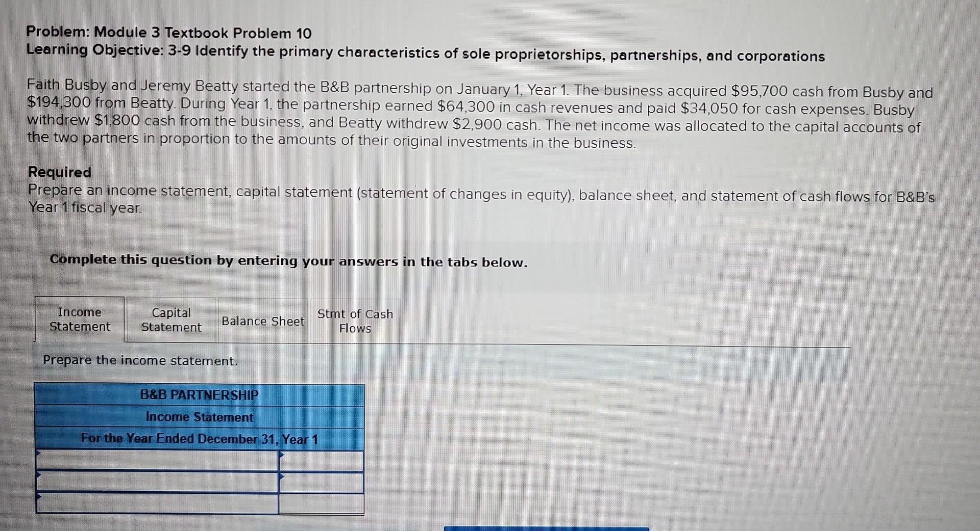 Solved Problem: Module 3 Textbook Problem 10 Learning | Chegg.com