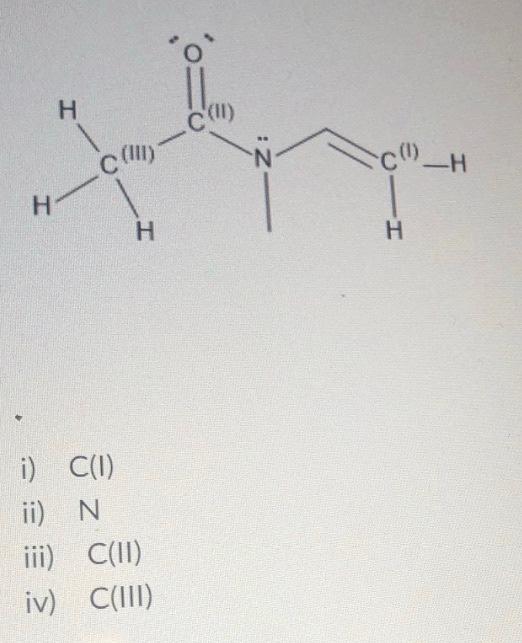 Solved Using the VSEPR method, predict the molecular | Chegg.com