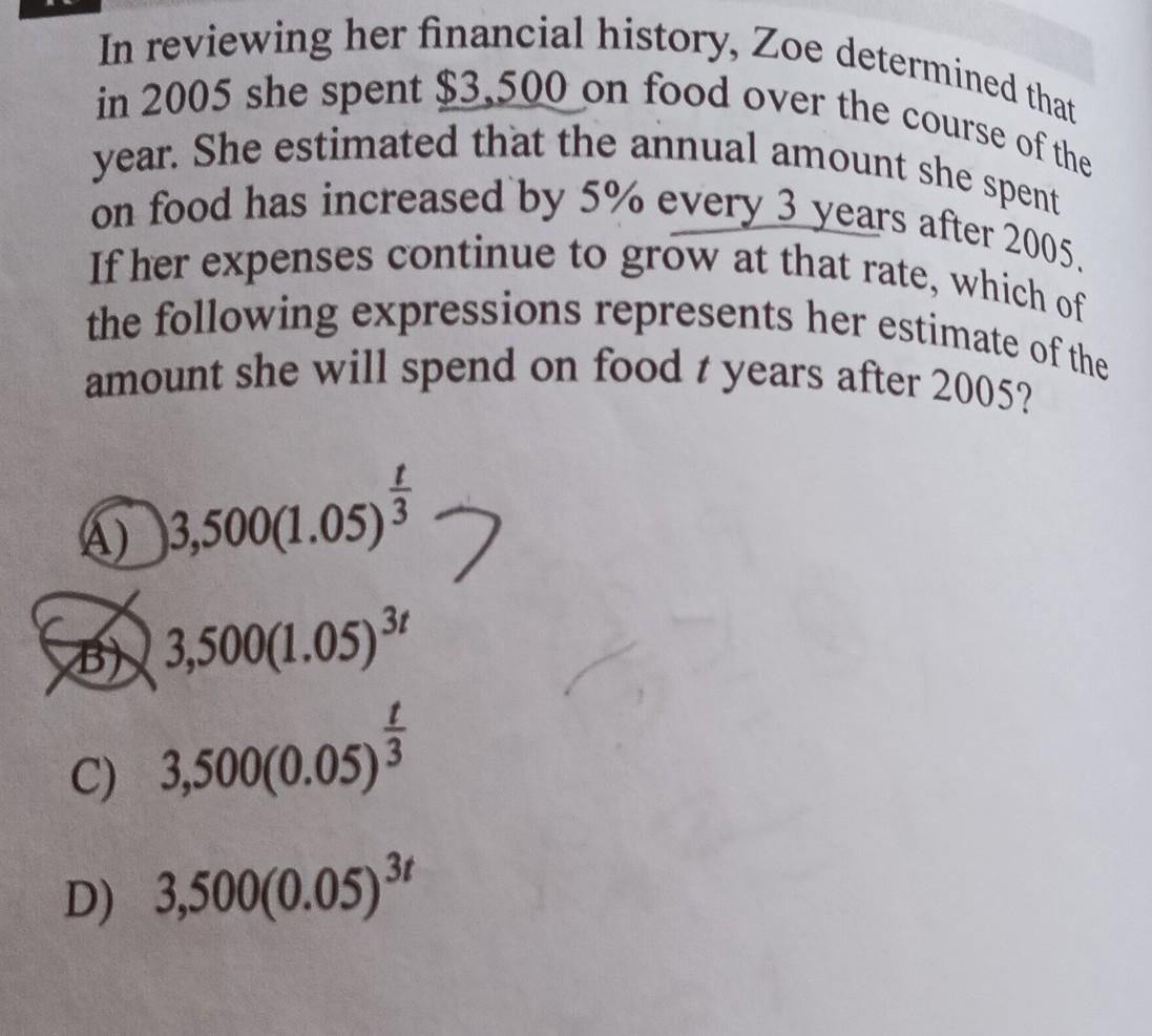 Solved In reviewing her financial history, Zoe determined | Chegg.com