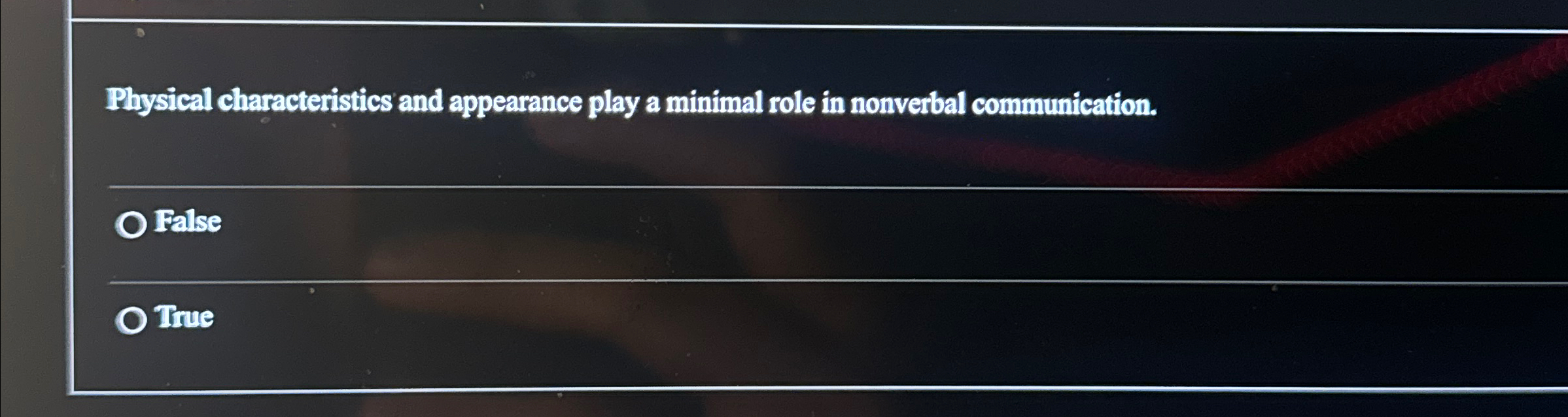 Solved Physical characteristics and appearance play a | Chegg.com