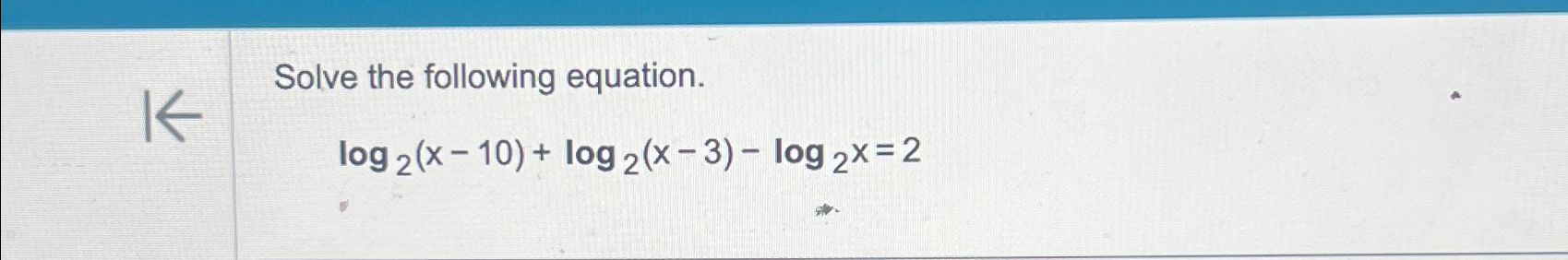Solved Solve the following | Chegg.com