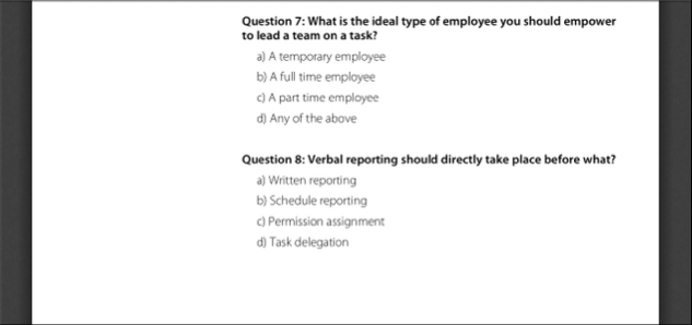 Solved Question 7: What is the ideal type of employee you | Chegg.com
