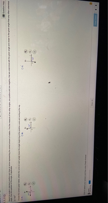 Solved O 1.1.113 Sheth the wore in una poshion and draw an | Chegg.com