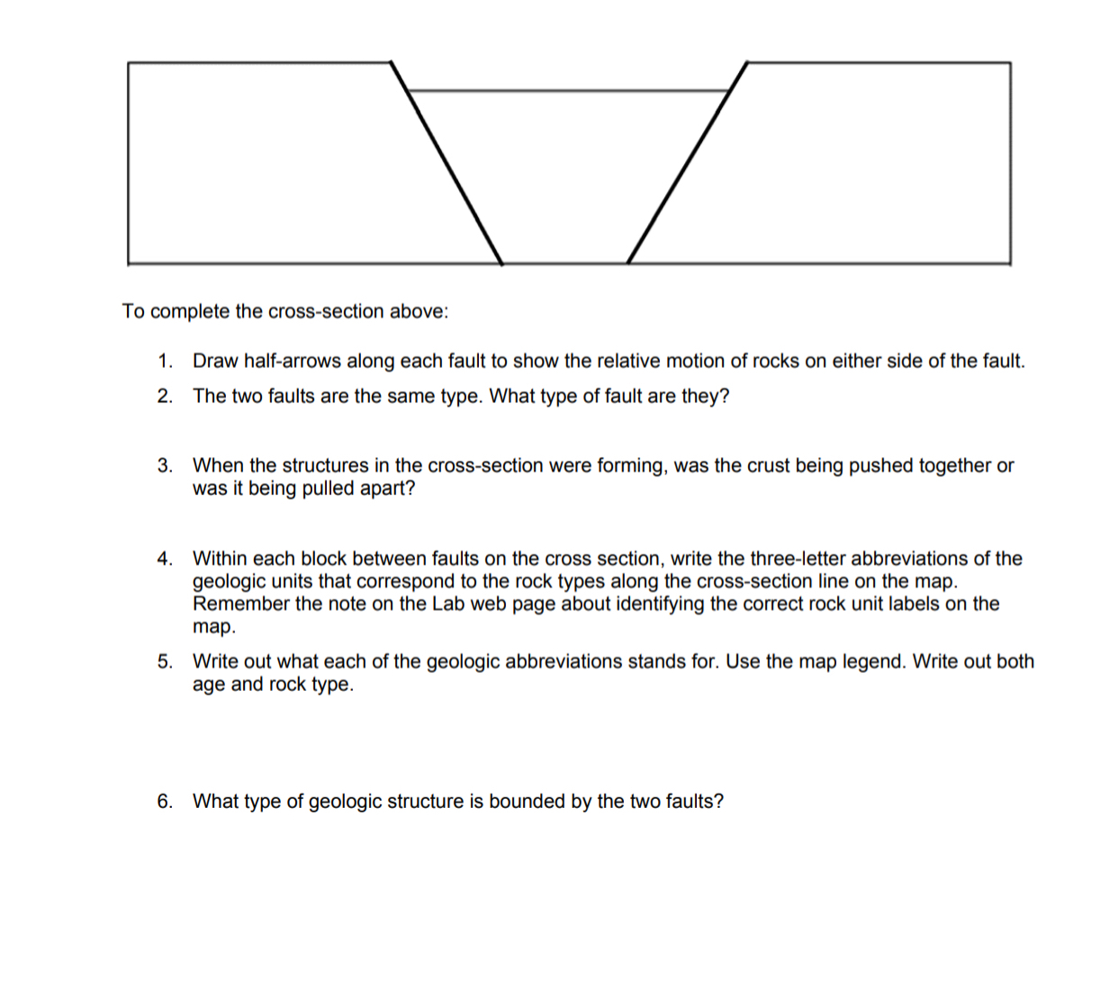 Solved To complete the cross-section above:Draw half-arrows | Chegg.com