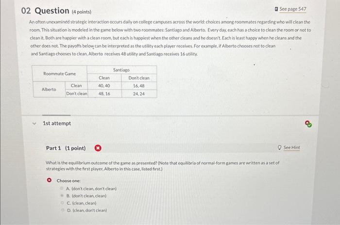 Solved 2 Question (4 points) An often unexamined strategic | Chegg.com